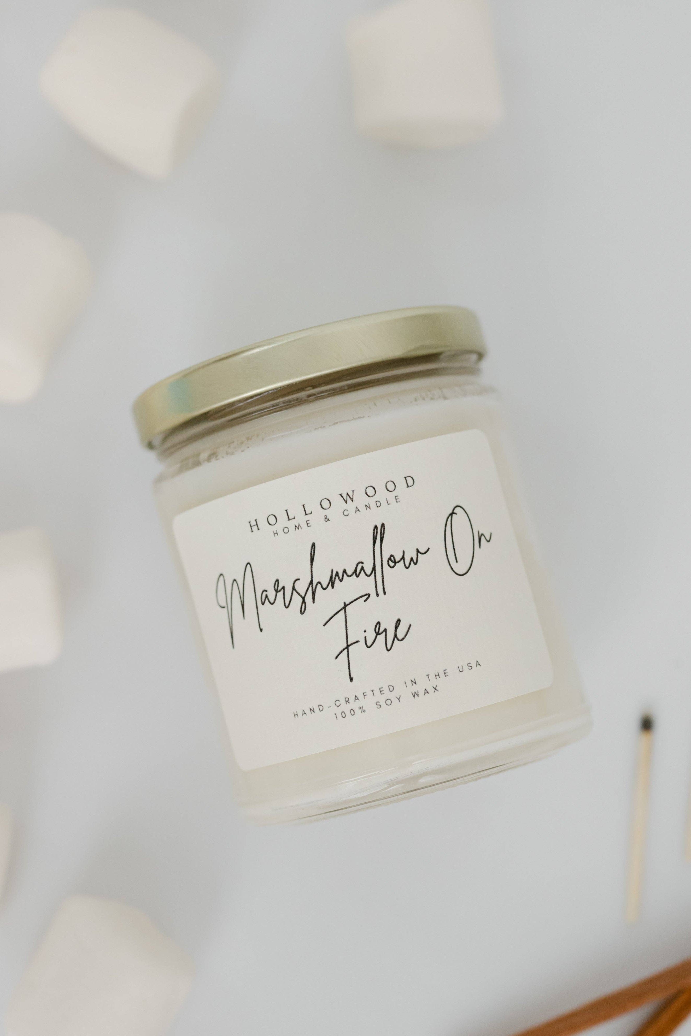 Marshmallow On Fire Candle – Shop Spoiled Boutique